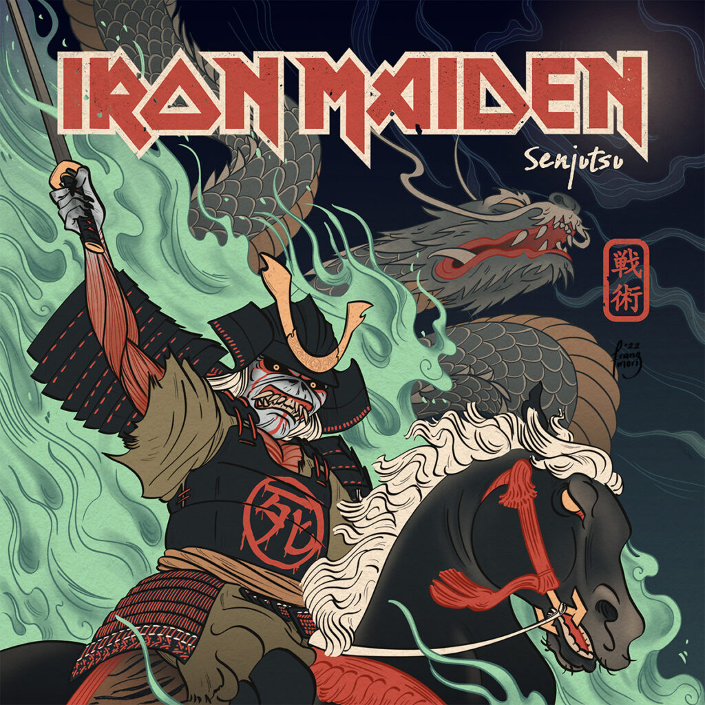 100 Sleeves Challenge: Senjutsu – album cover art - franzmori